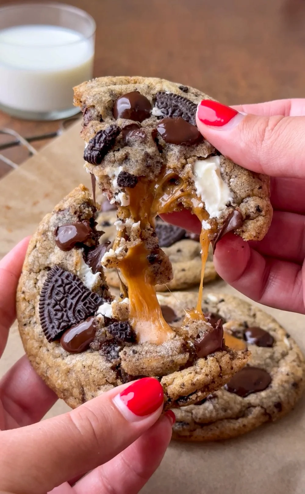 Caramel Espresso Oreo Cookies — SWEET MELI BAKERY