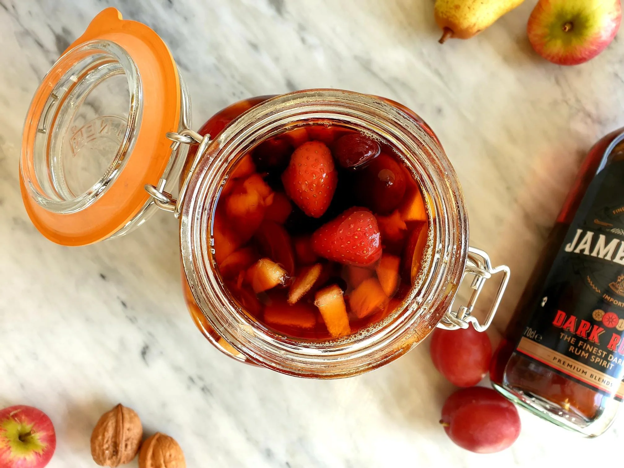 German style Preserved Fruit in Rum (Rumtopf) Recipe — Beans & Sardines