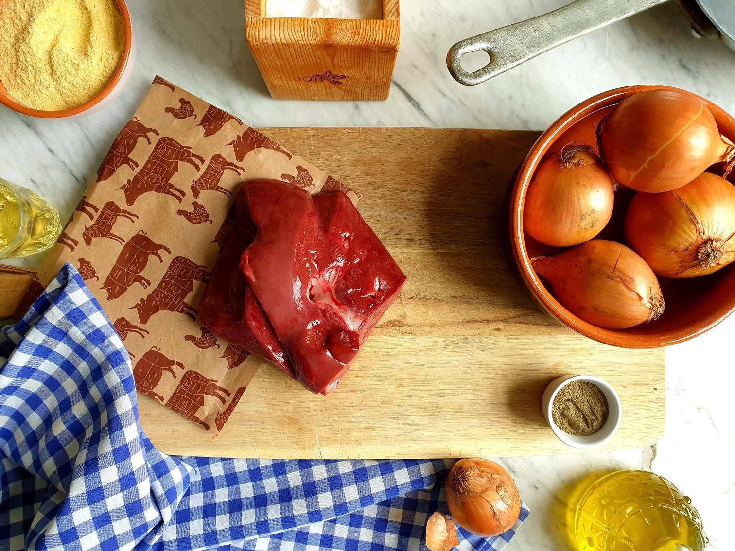 Venetian-style Calf's liver with caramelised onions Recipe — Beans ...