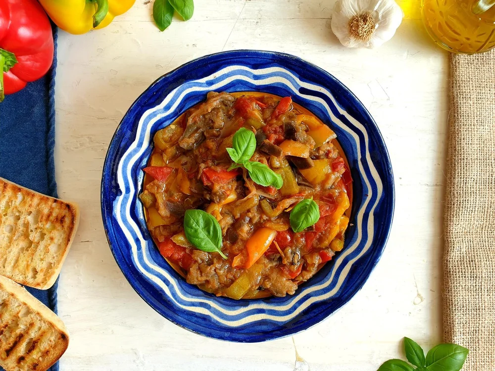 Peperonata Istrian style Recipe — Beans & Sardines
