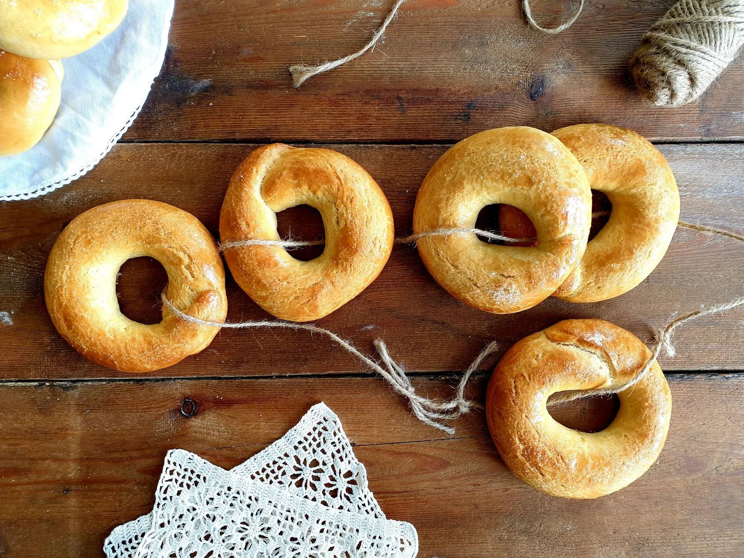 Sweet Dough Yeasted Rings (Busolai) Recipe — Beans & Sardines