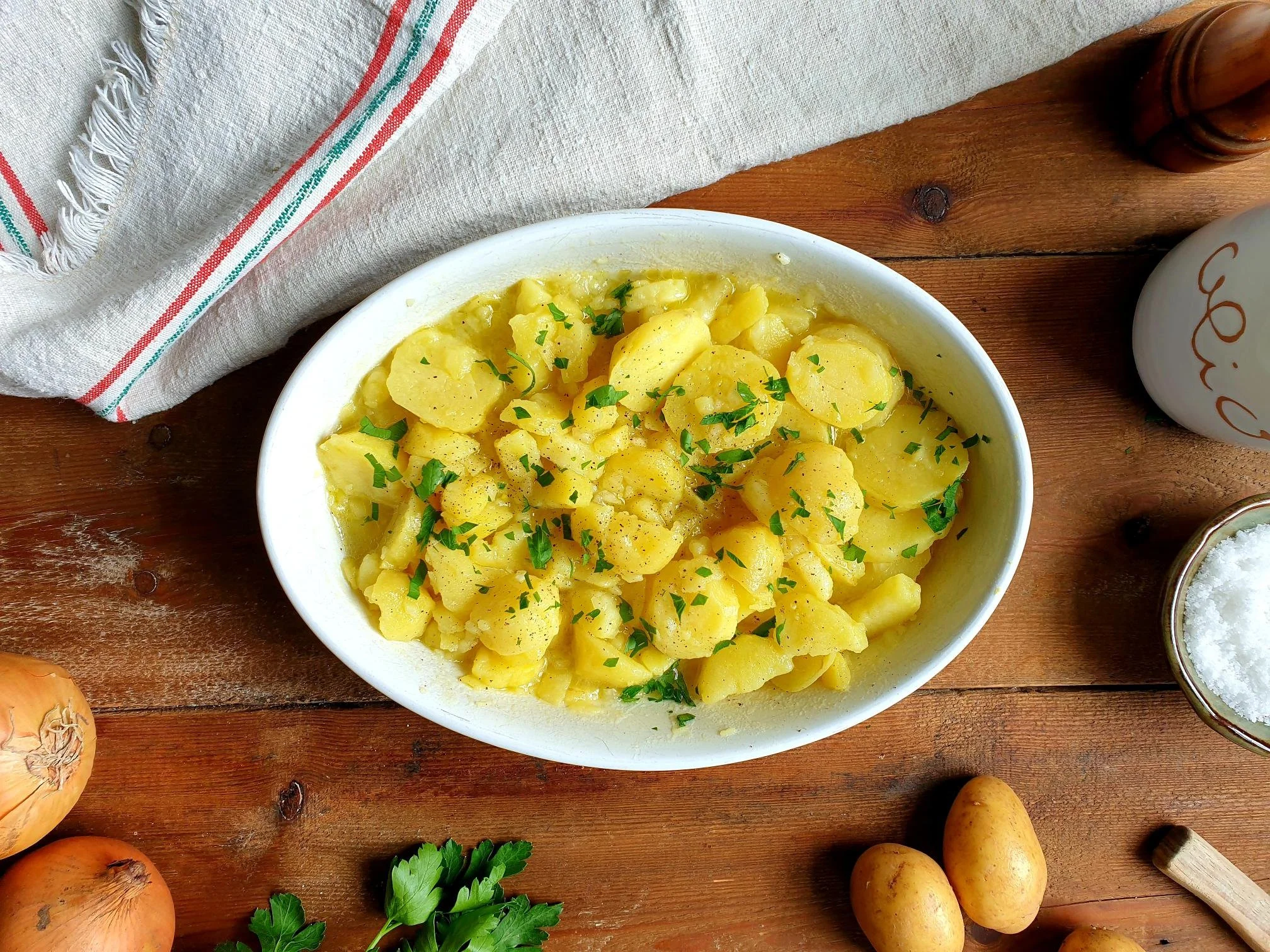 Austrian Style (no mayo) Potato Salad Recipe — Beans & Sardines