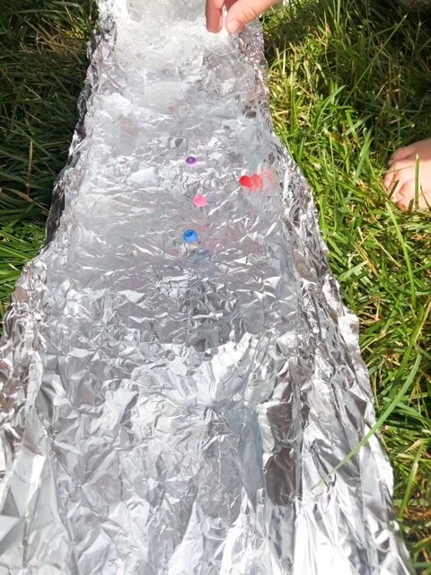 Create a Foil River - A Simple Water Play Activity for Kids — Places We ...