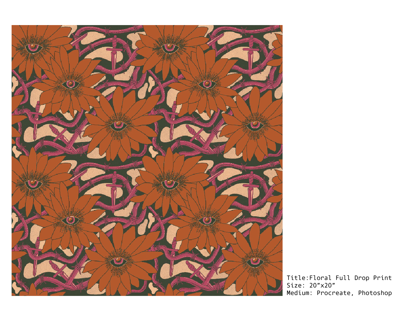Textile Print Design Portfolio