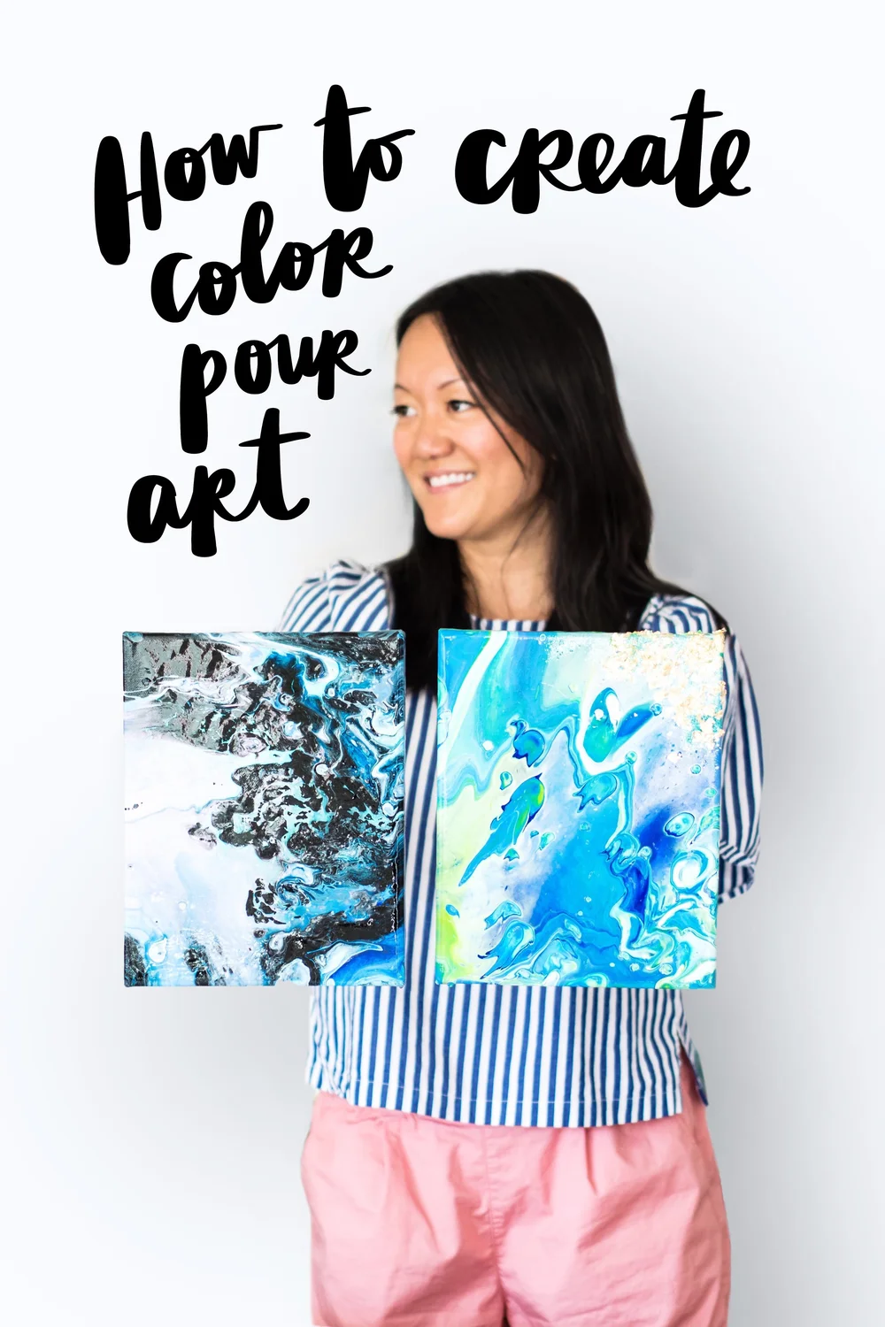 How to Create Color Pour Art — Amy Tangerine