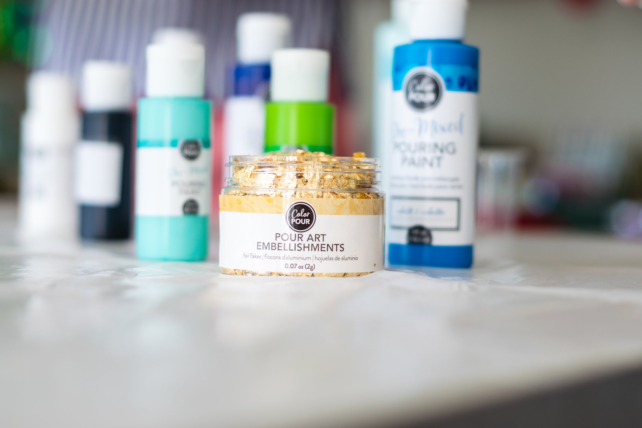 How to Create Color Pour Art — Amy Tangerine