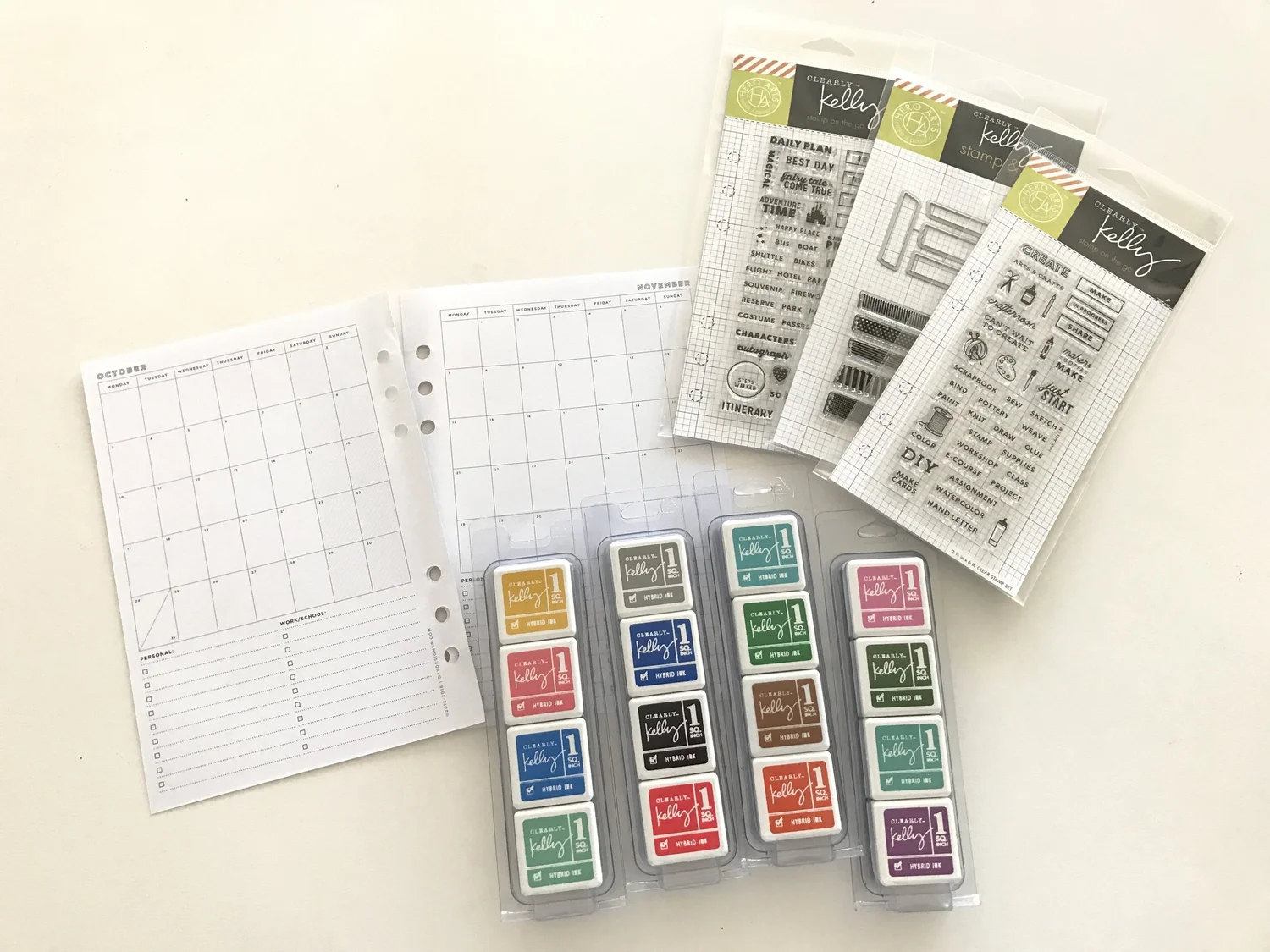 Planner stamps blog hop with Hero Arts — Amy Tangerine