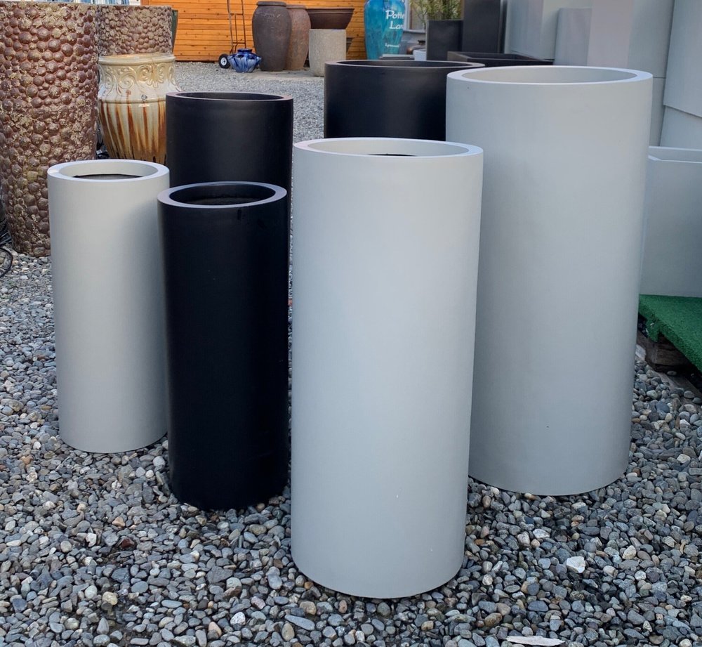 Fiber Stone Planters — PotteryLand