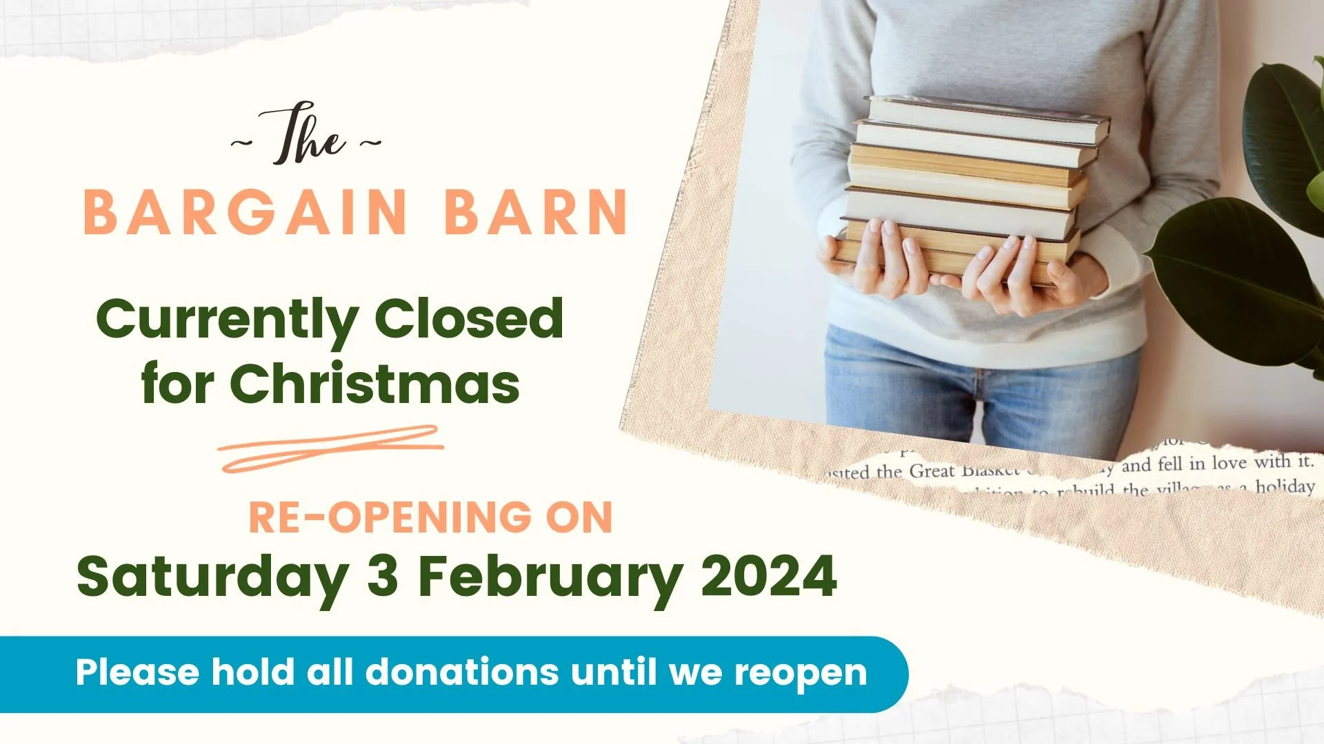 Op Shop in South Windsor Bargain Barn — Windsor District Baptist Church