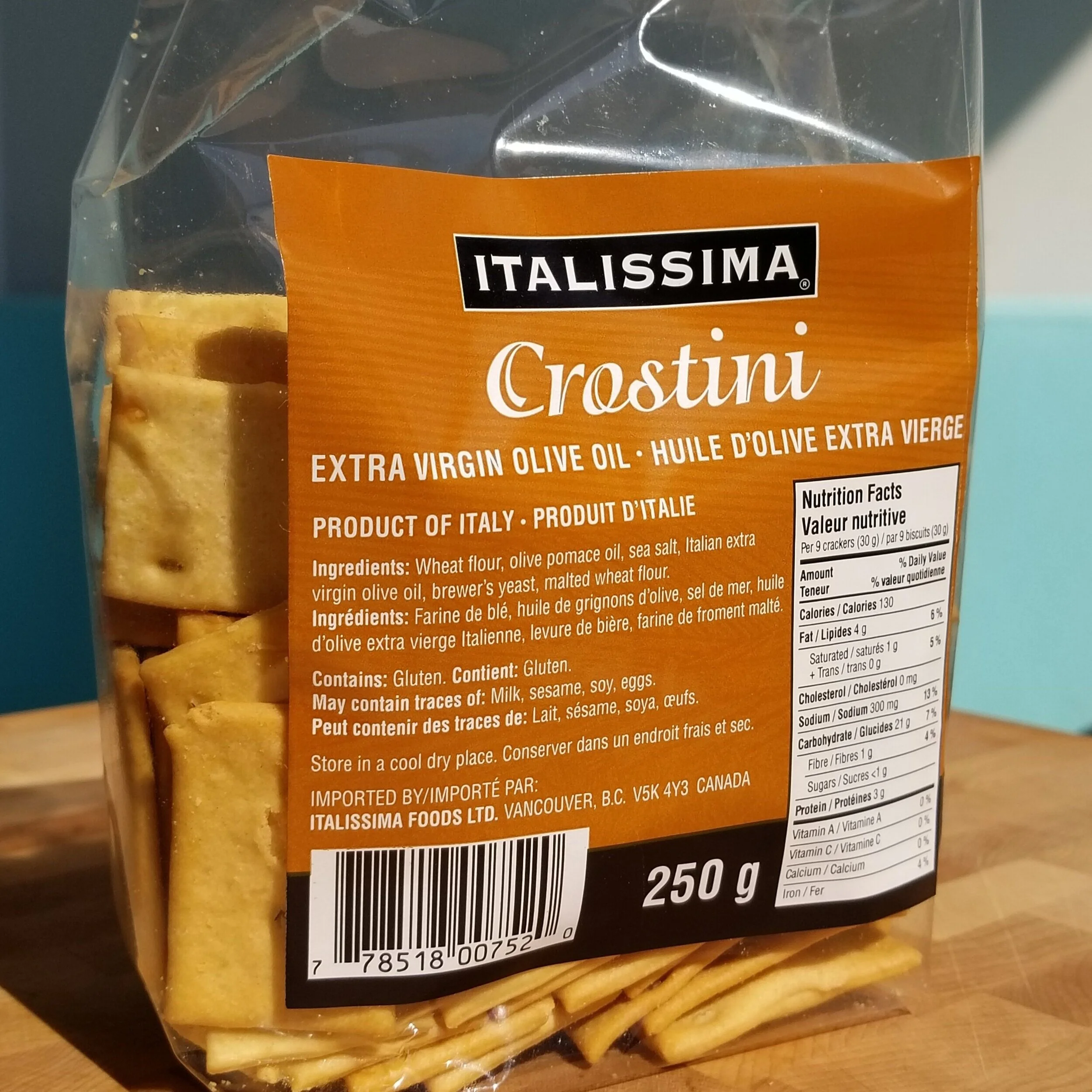 Crackers - Italissima — Meuwly's Artisan Food Market