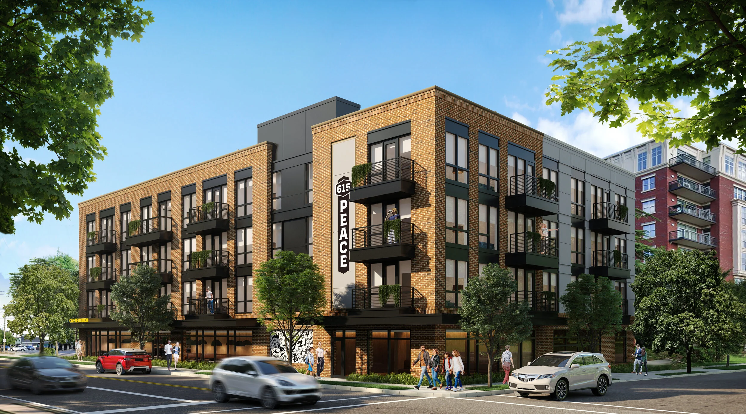 615 Peace | Condos in Downtown Raleigh's Glenwood South