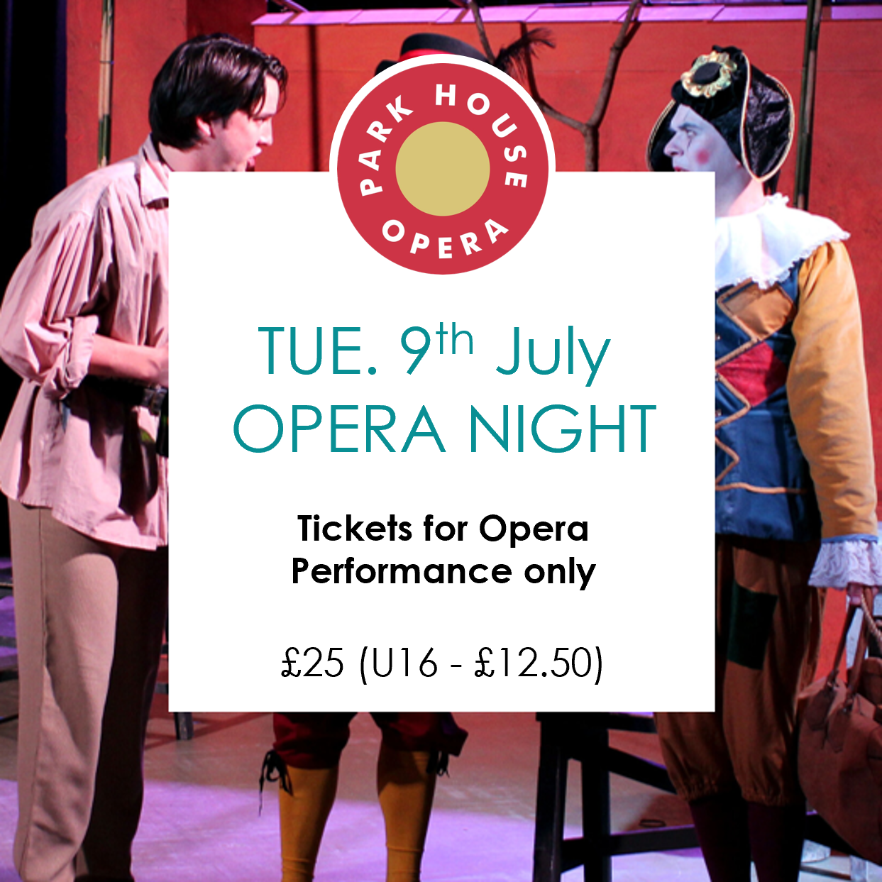 Book Now — Park House Opera