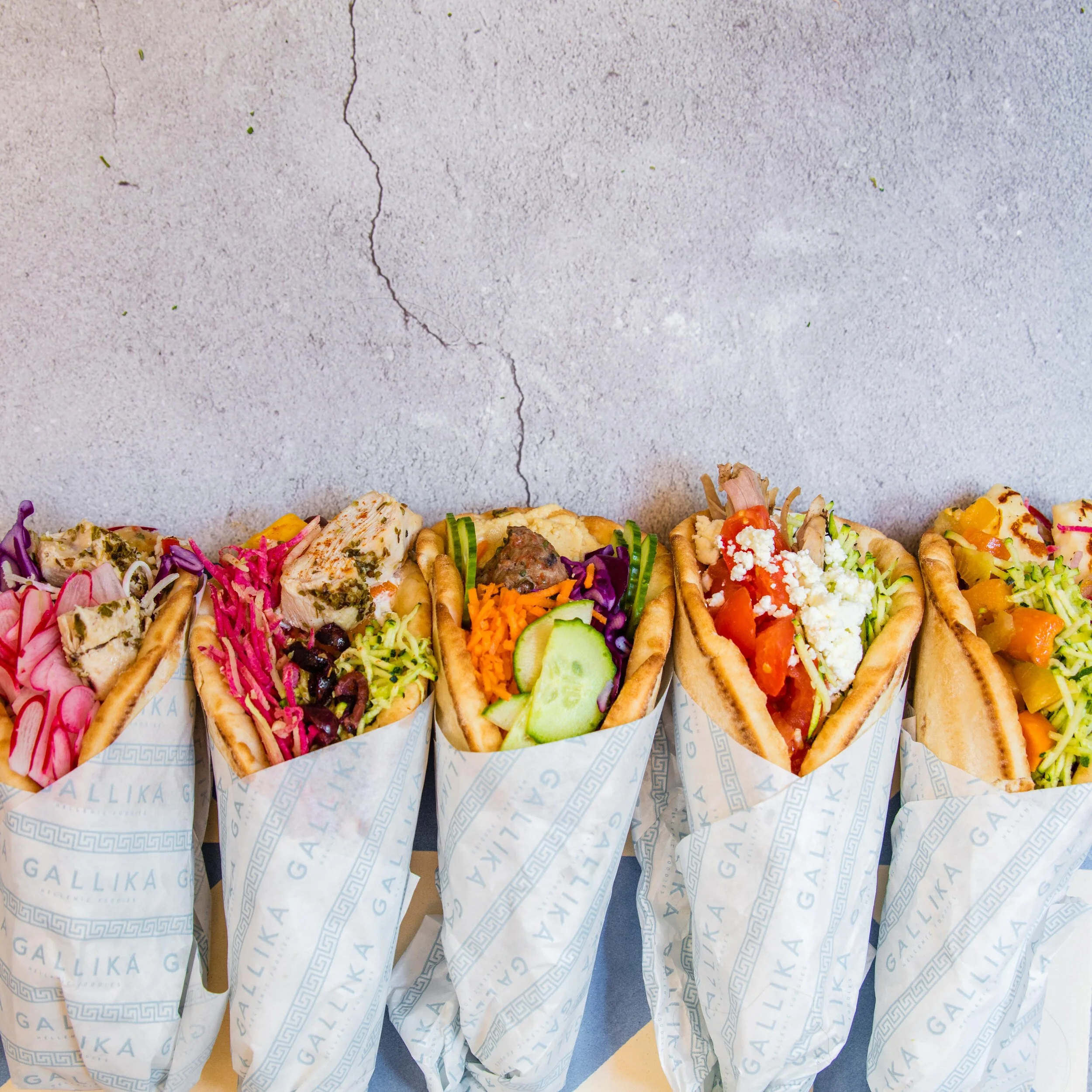 Gallika - Street food grecque