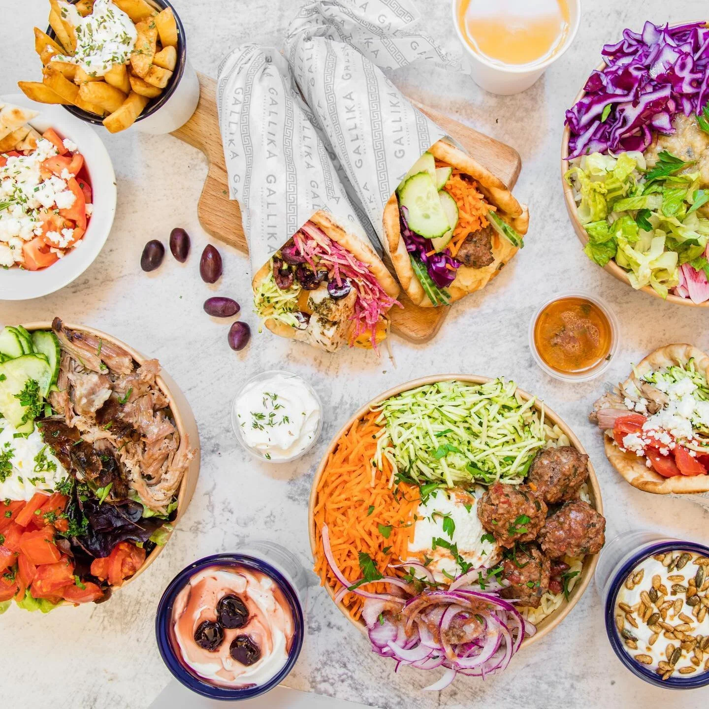 Gallika - Street food grecque