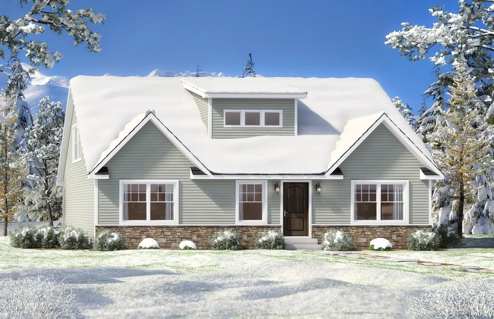 Boxwood - A modular cape floor plan. — Signature Building Systems