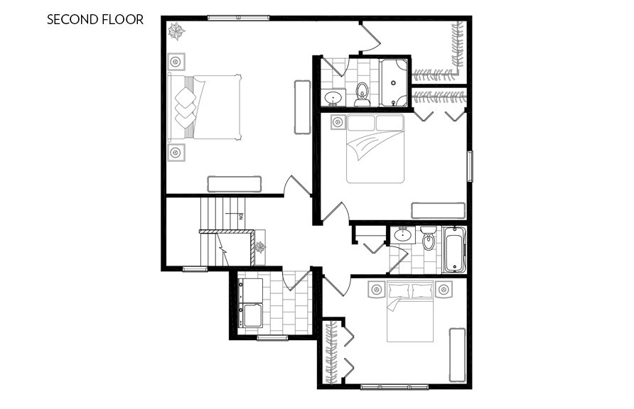 Hemlock Modular Floor Plan — Signature Building Systems