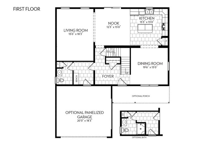 White Oak Modular Floor Plan — Signature Building Systems