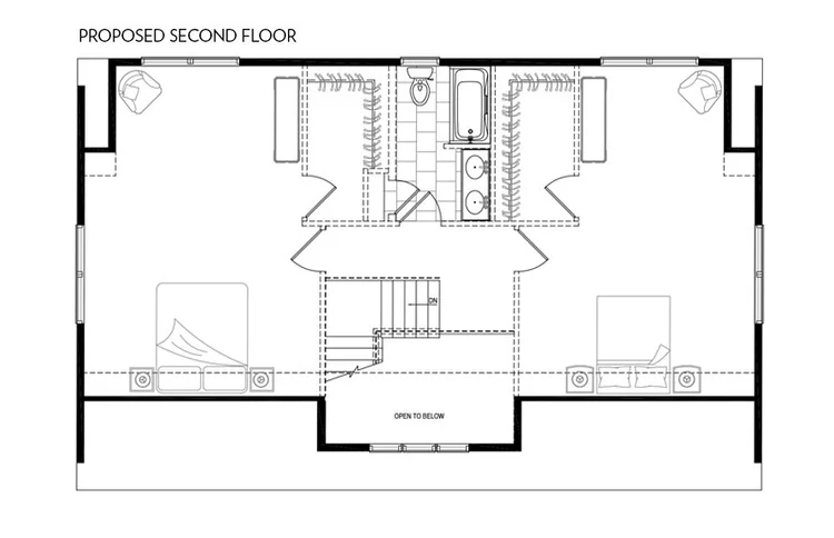 Boxwood - A modular cape floor plan. — Signature Building Systems