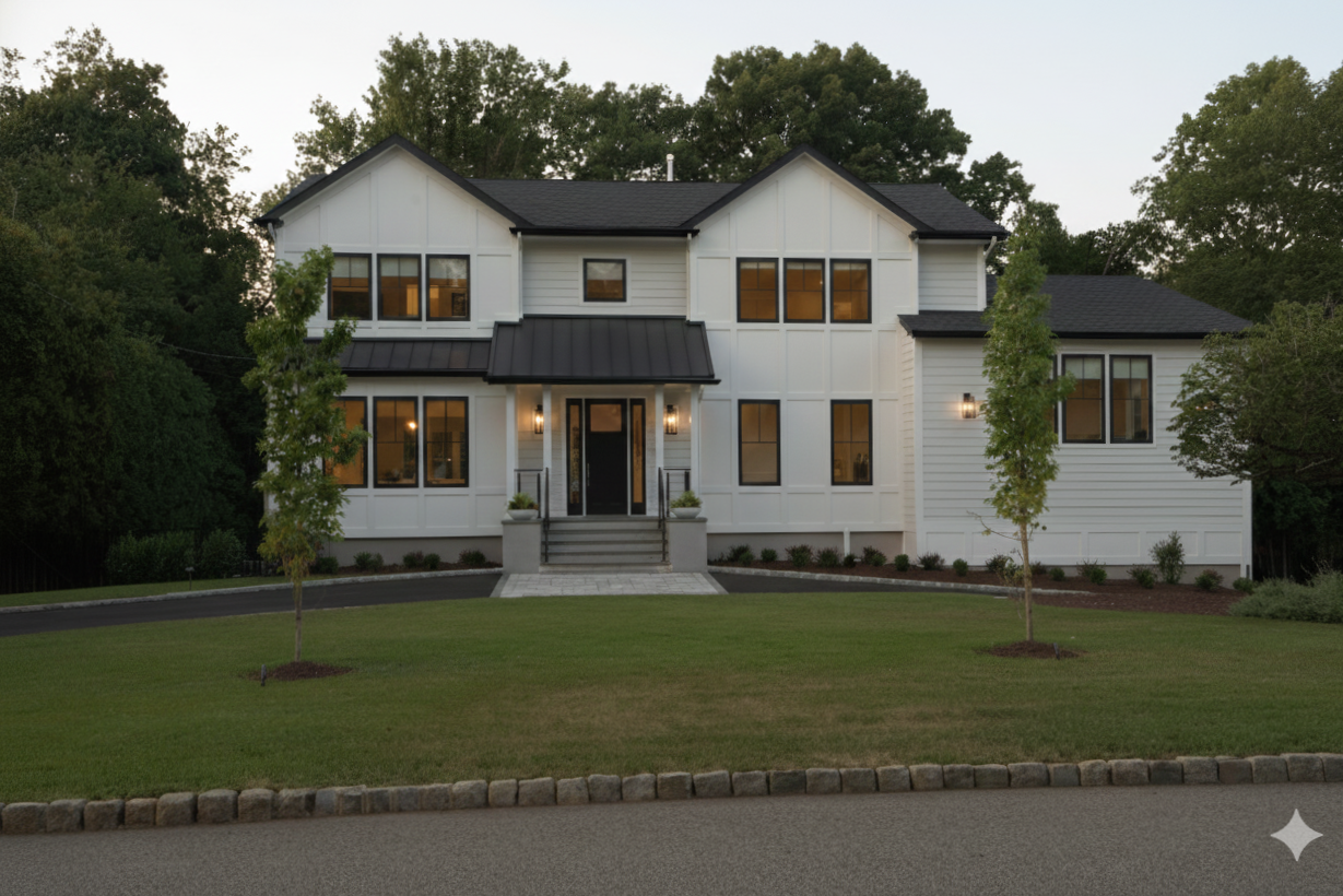 Two-Story Modular Home Rebuild After Fire Damage in New Jersey ...
