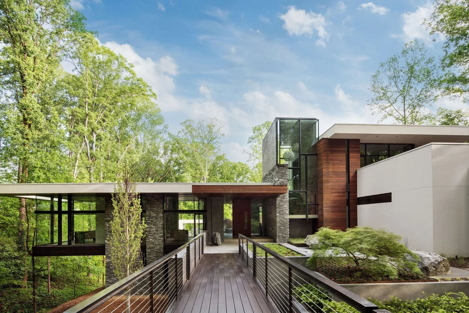 West Architecture Studio | Atlanta Modern Homes - Bridge House ...