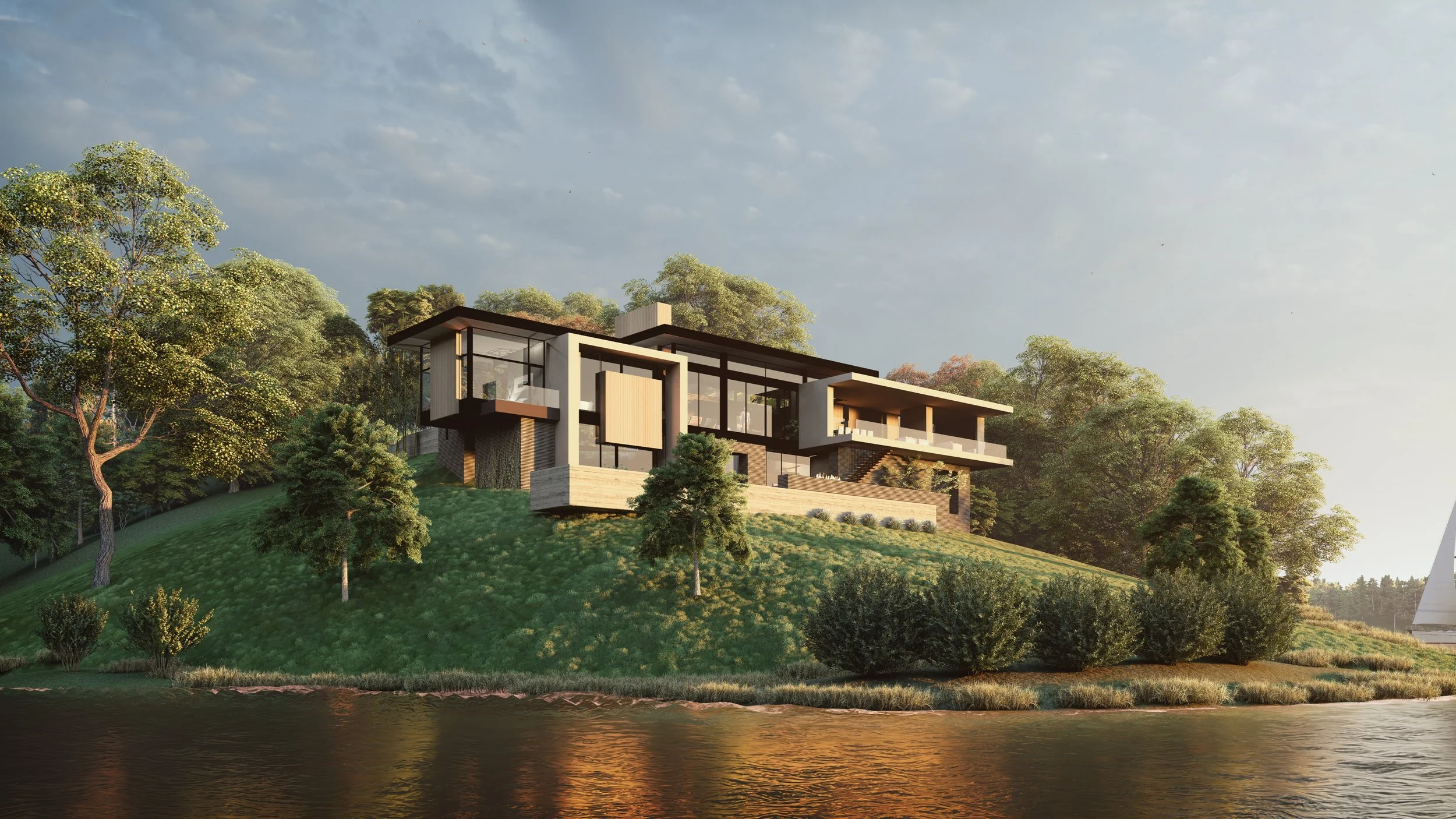 West Architecture Studio | Atlanta Modern Homes - LAKE HOUSE | Modern ...