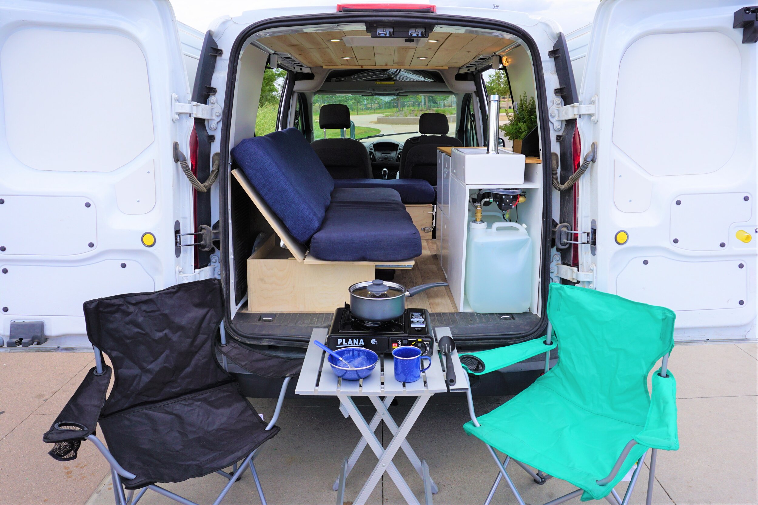 Custom Ford Transit Connect Campervan For Rent — Discover Campervans ...
