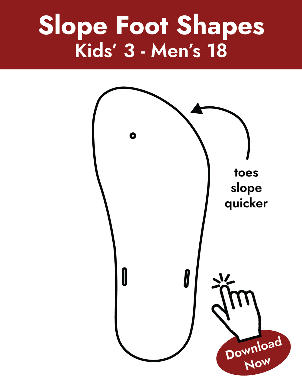 Printable Foot Shapes — Deliberate Life Sandals