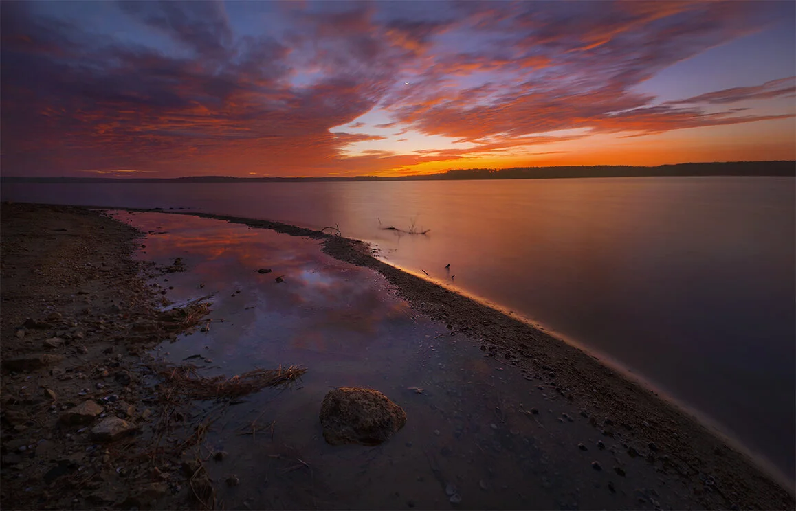 Kerr Lake State Recreation Area Park North Carolina Virginia Sunrise ...