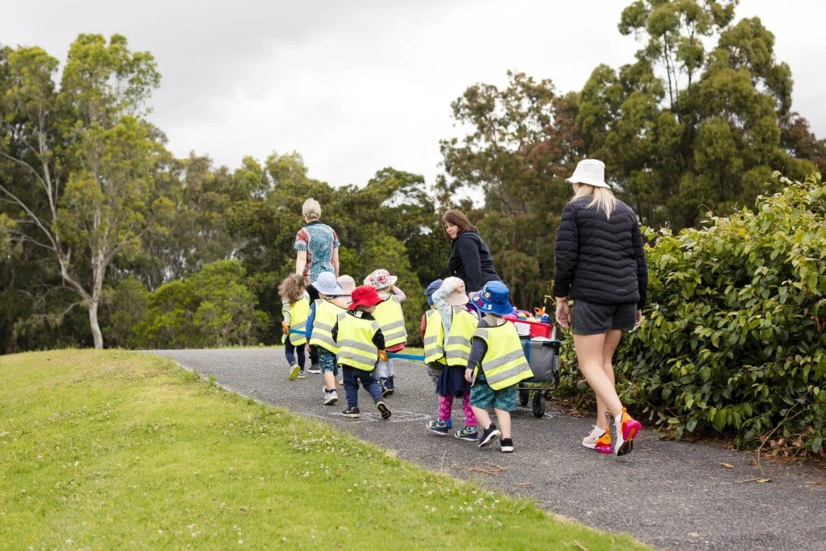 Bush Kinder Program — Sandon Point Children's Centre - Bulli