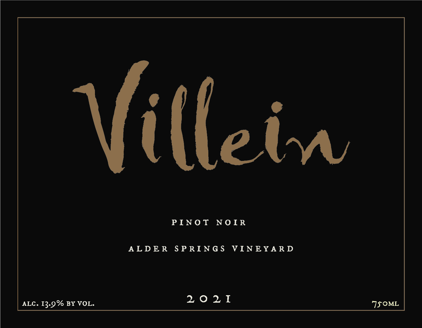 Our Wines — Villein