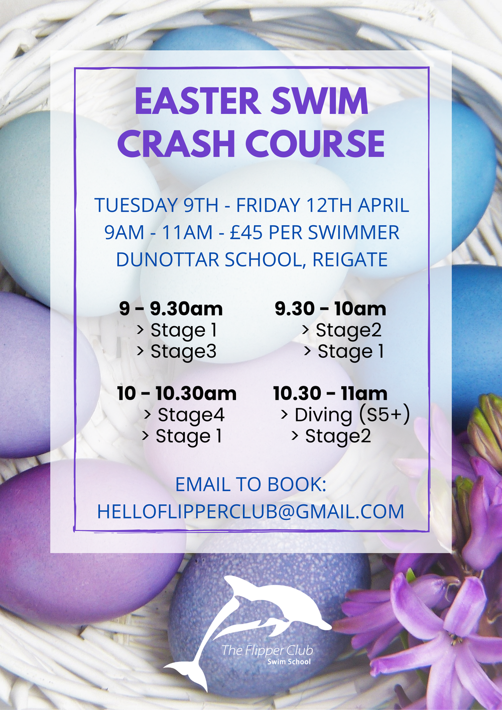 Easter Swim Crash Course — The Flipper Club