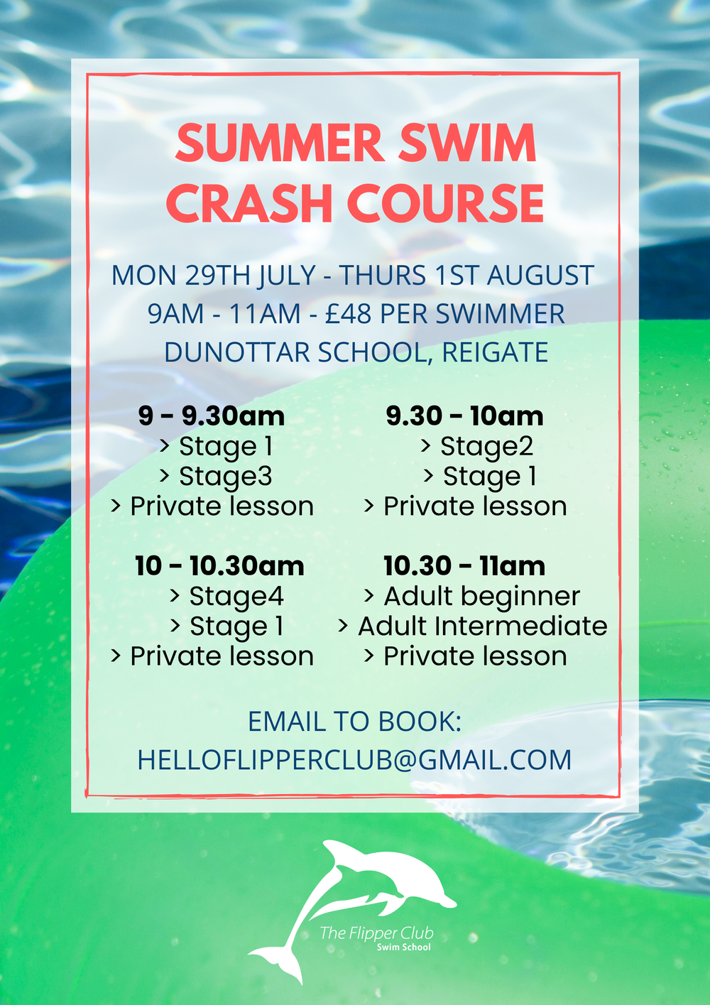 Summer Crash Course — The Flipper Club
