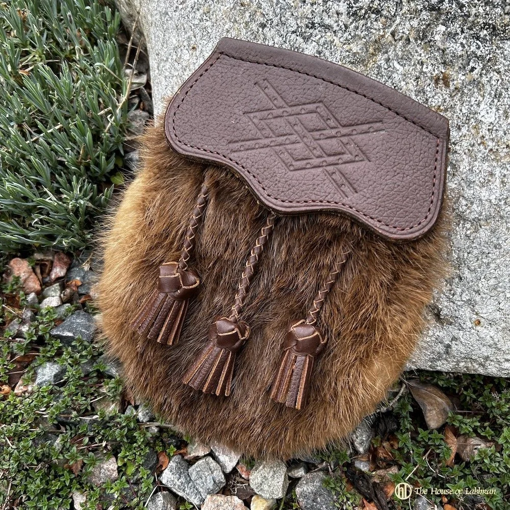 Vintage Scottish Otter Sporrans