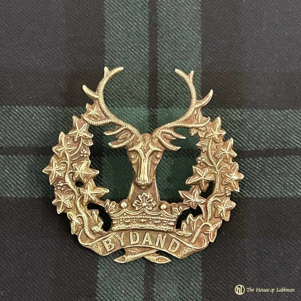 Vintage Scottish Regimental Insignia-The House of Labhran