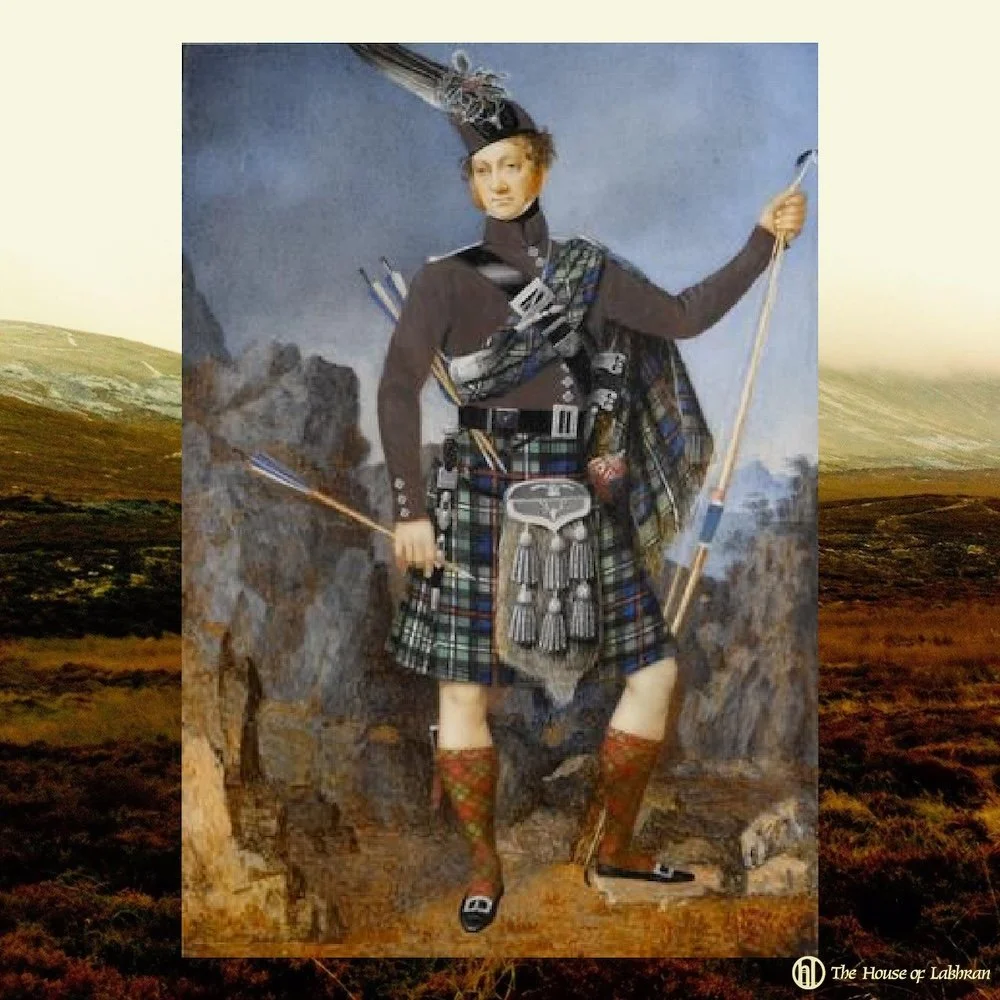 Scottish Highland Dress Style in Art