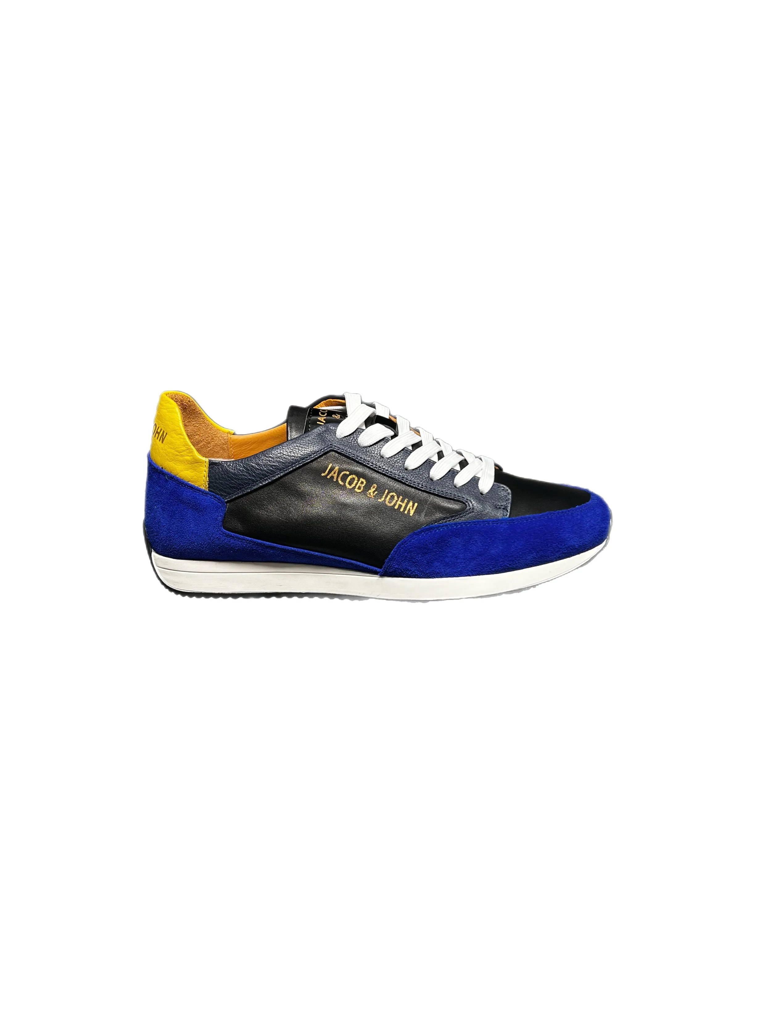 BLACK LOGO SOCKS — JACOB & JOHN