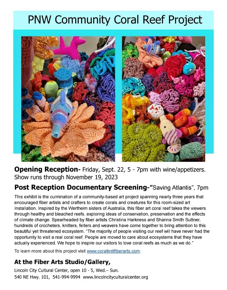 The Community Coral Reef Project — Coral Knit Fiber Arts