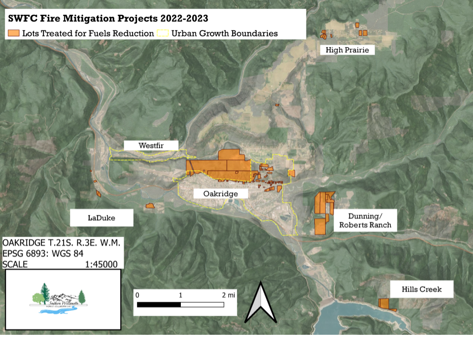 Firewise and Fuels Reduction — Southern Willamette Forest Collaborative