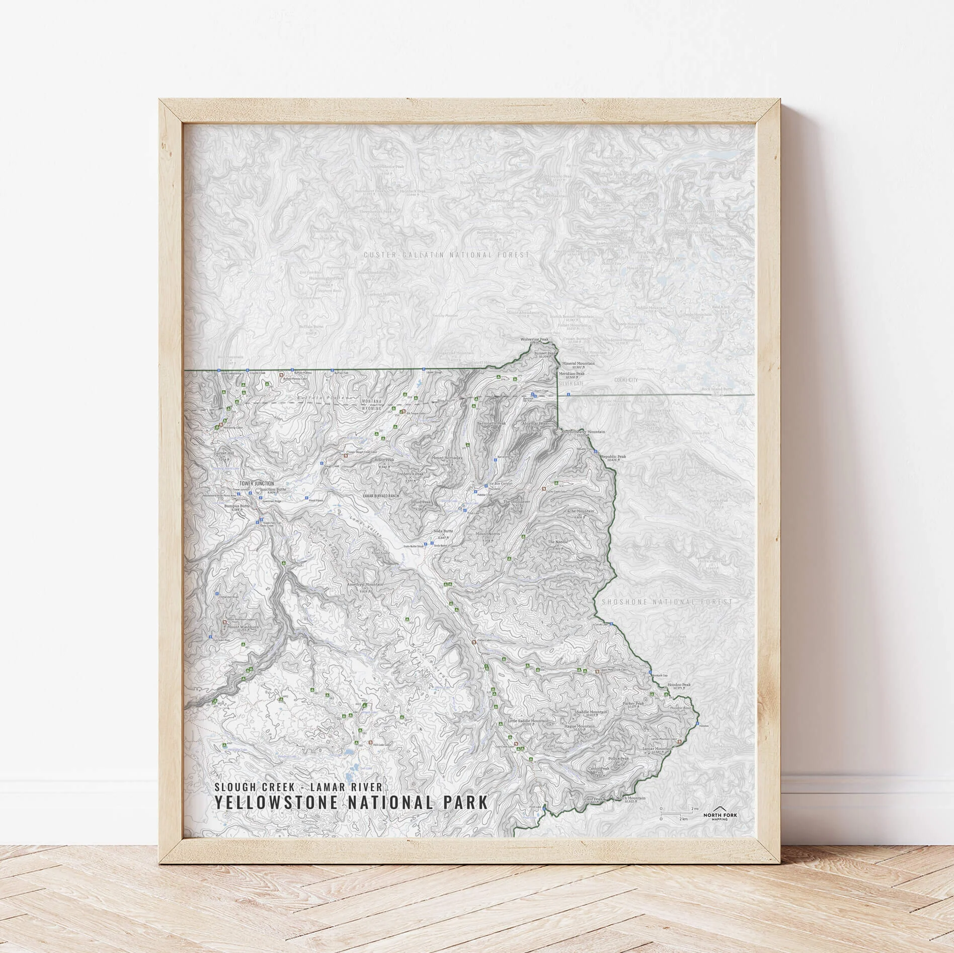 Galbraith Mountain Biking Map — North Fork Mapping