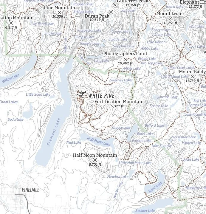 Arches National Park Map — North Fork Mapping