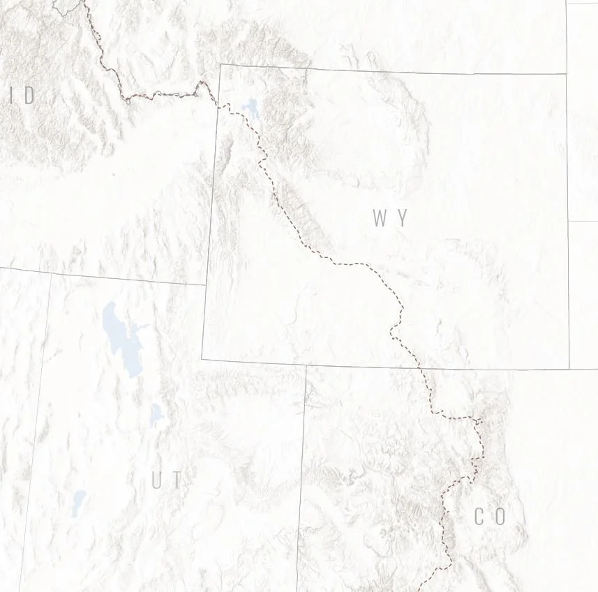 Colorado Mountain Ranges Map — North Fork Mapping