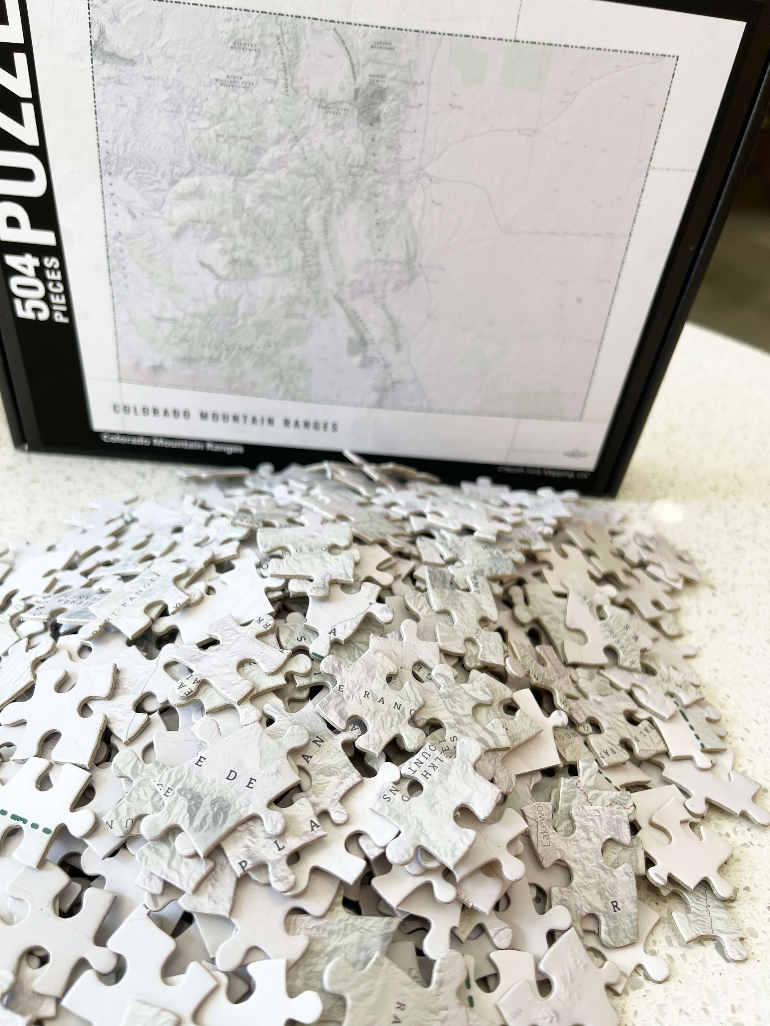 Colorado Mountain Ranges Map — North Fork Mapping