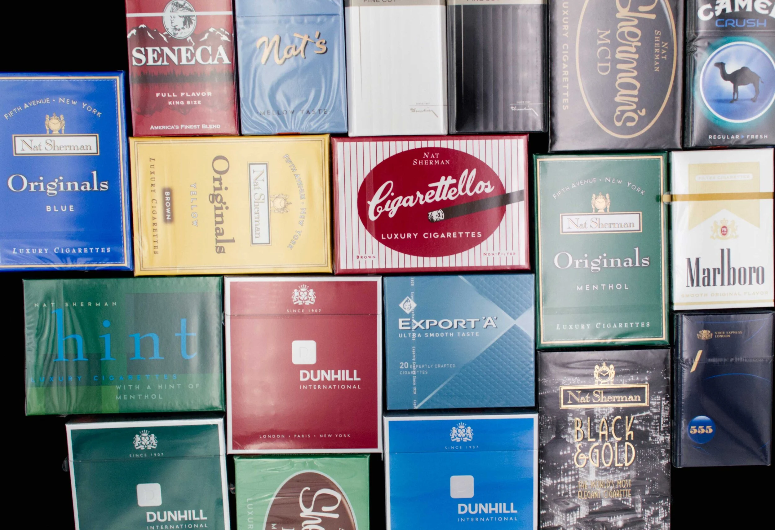 Cigarettes - Juul, RYO, Nat Sherman, American Spirit, Peter Stokkebye ...