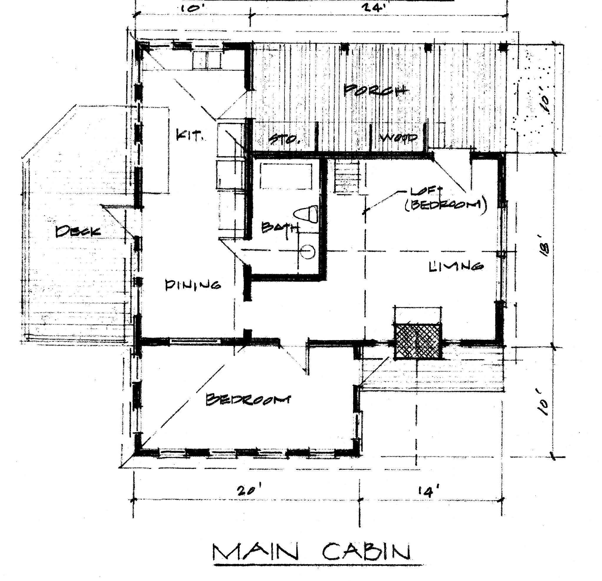 Main Cabin — Trout Creek Wilderness Lodge