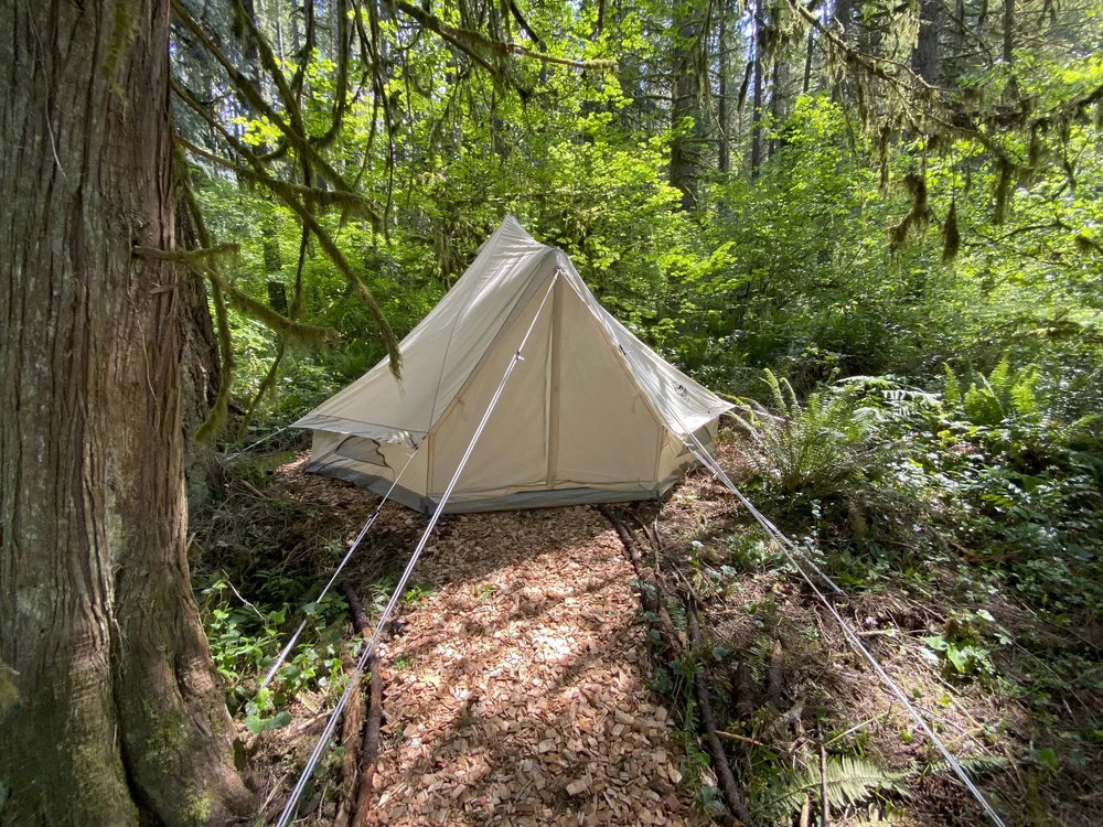 Bell Tent One Queen — Trout Creek Wilderness Lodge
