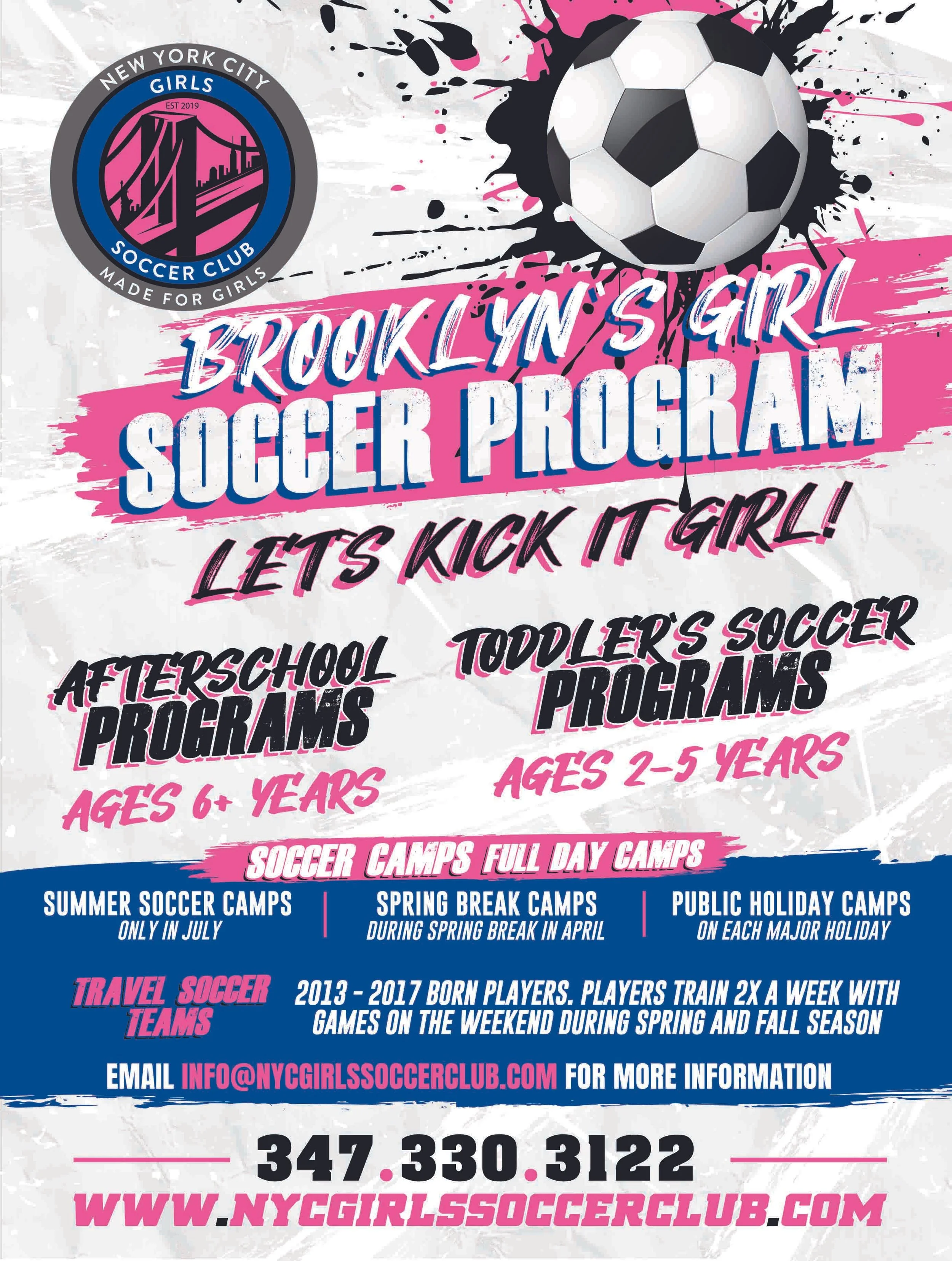 Brooklyn Girls Soccer Camps | Spring Break Camps — Nyc Girls Soccer Club
