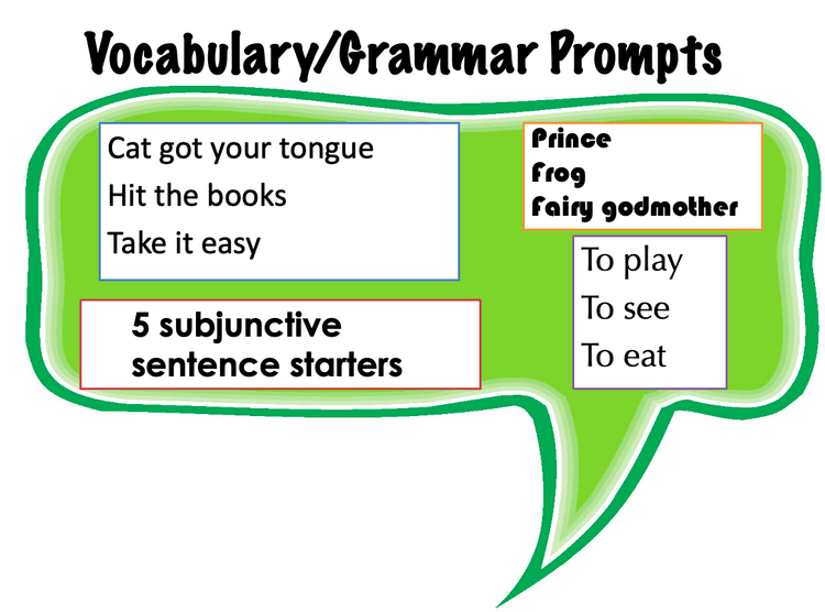 Using improv in the language classroom: Prompts for free scenes ...