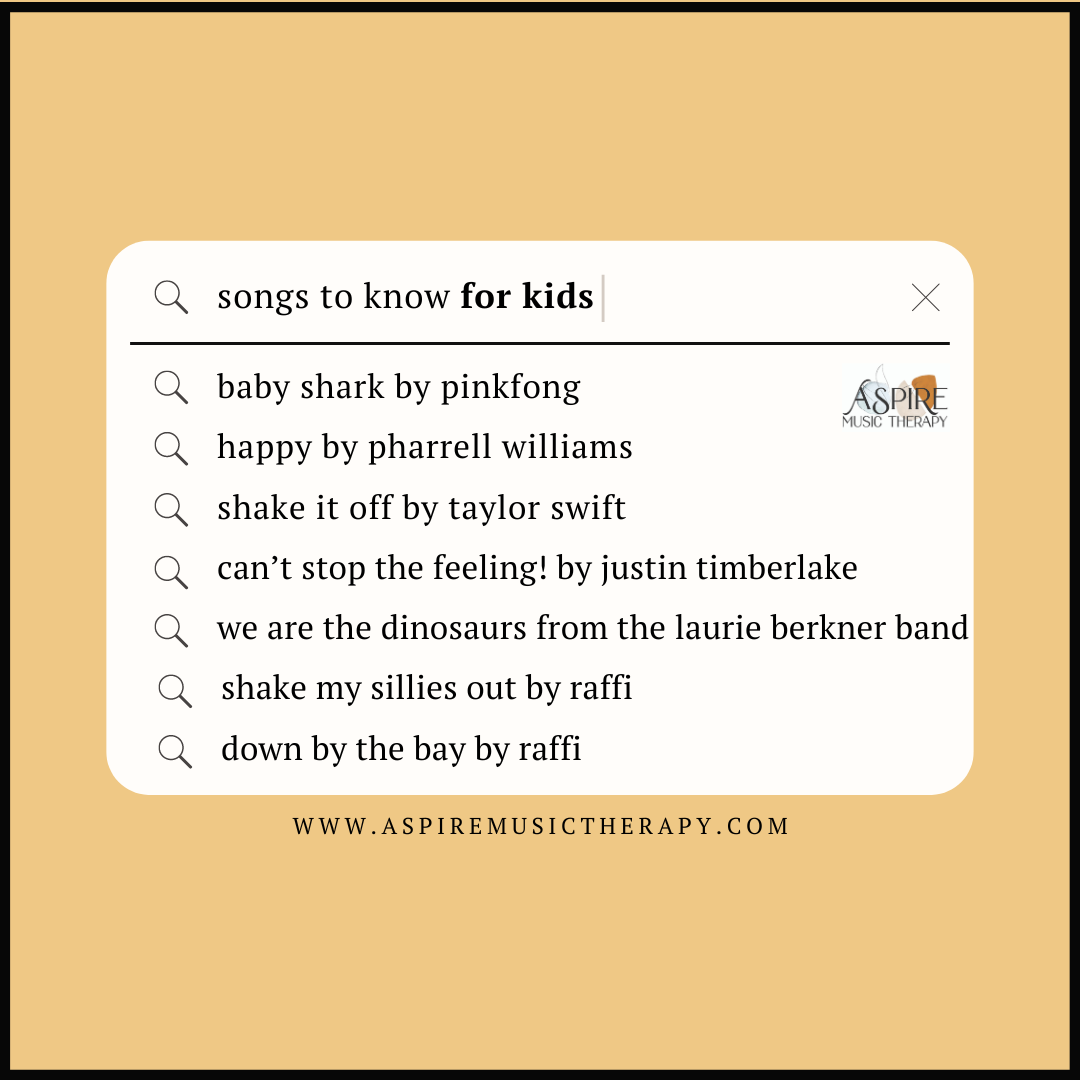 Song Recommendations for Every Music Therapist to Know — Aspire Music ...