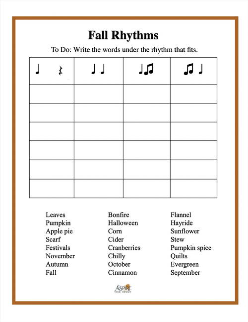 Fall Music Ideas and Resources for Music Therapists — Aspire Music ...