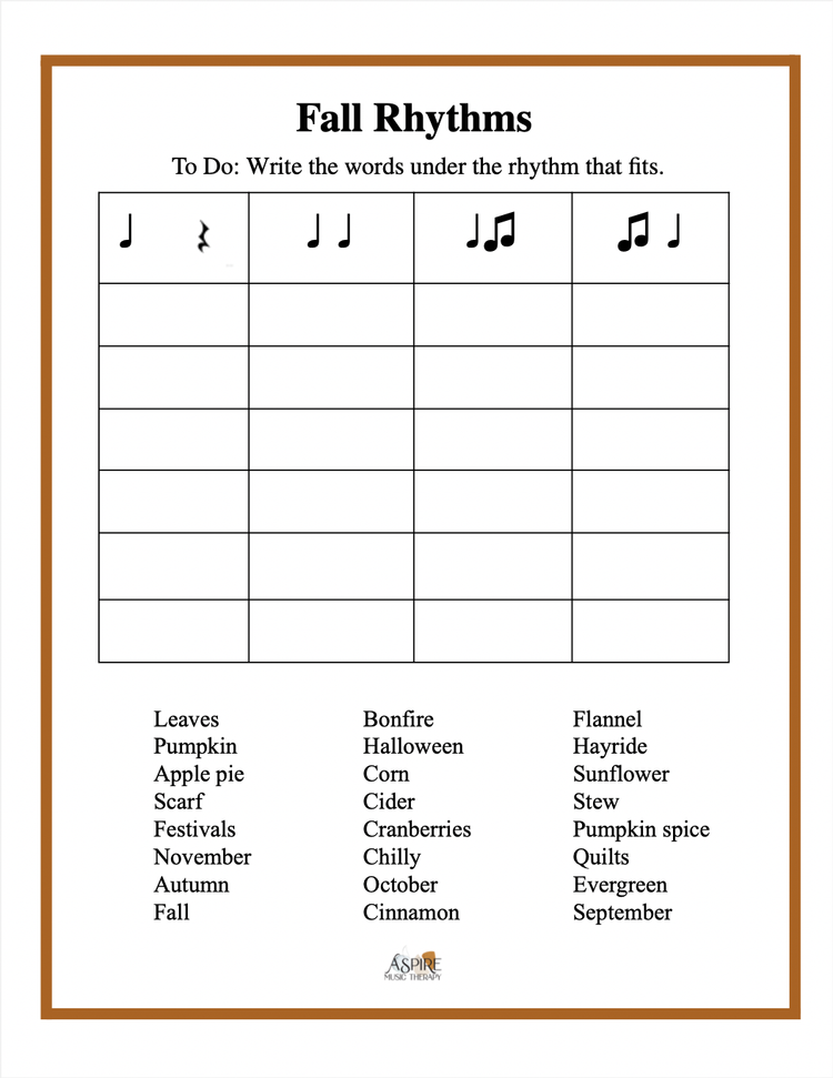 Fall Music Ideas and Resources for Music Therapists — Aspire Music ...